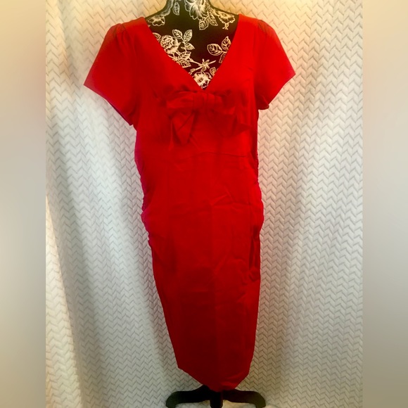 Retro Chic | Dresses | Retro Chic Red Dress Size 8 Excellent Condition ...